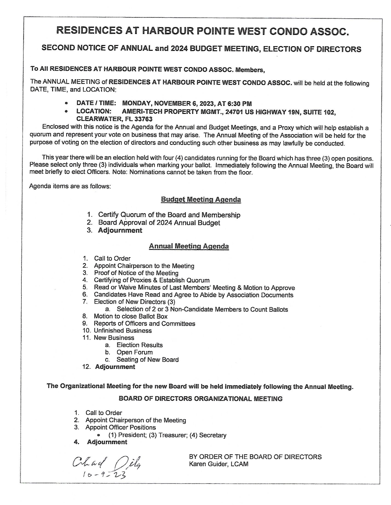 Harbour Pointe West - Home